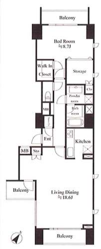 1LDK 75平米越‼最上階☀｜物件ブログ｜三軒茶屋の賃貸・売買など不動産ならウィルプランニング